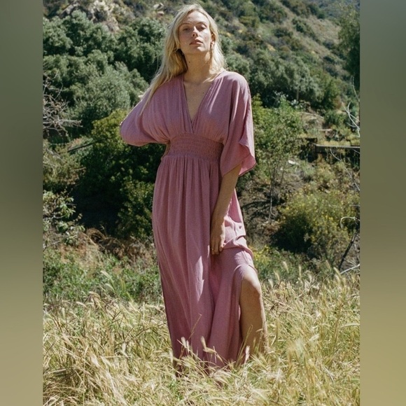 lovestitch | Dresses | New Lovestitch Purple Boho Cottagecore Kimono ...